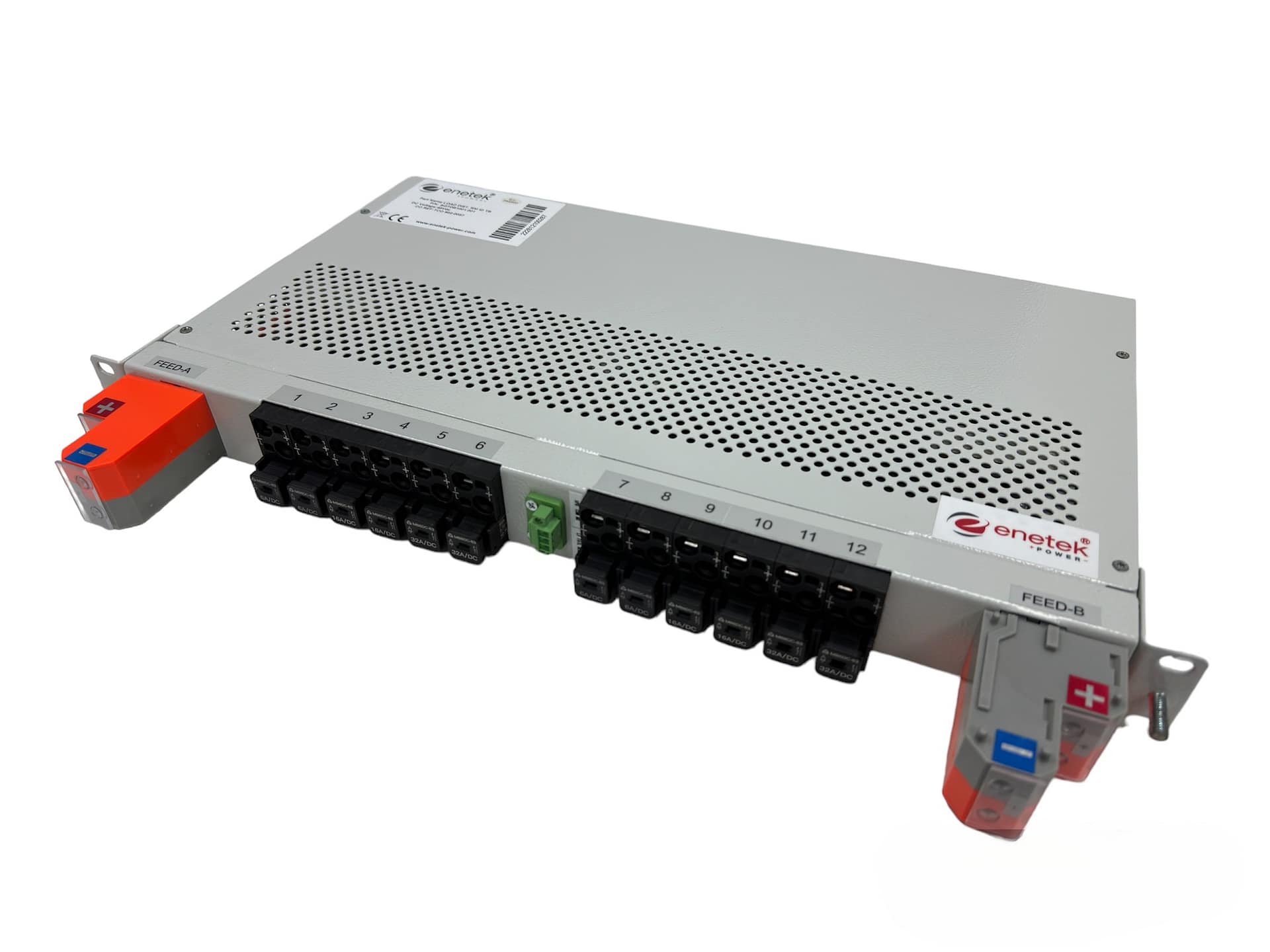 1U 19” DC PDU 150A